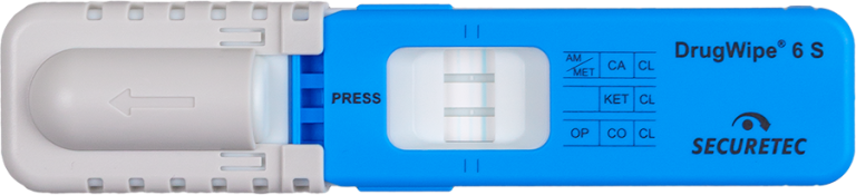 Saliva drug test DrugWipe® S - Securetec Detektions-Systeme AG
