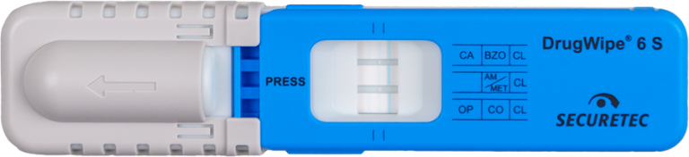 Saliva drug test DrugWipe® S - Securetec Detektions-Systeme AG